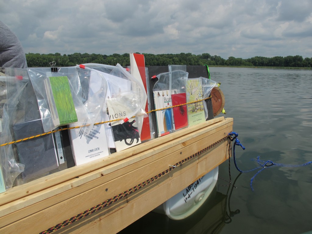 the Floating Library – A lake-based library of artist-made printed matter.