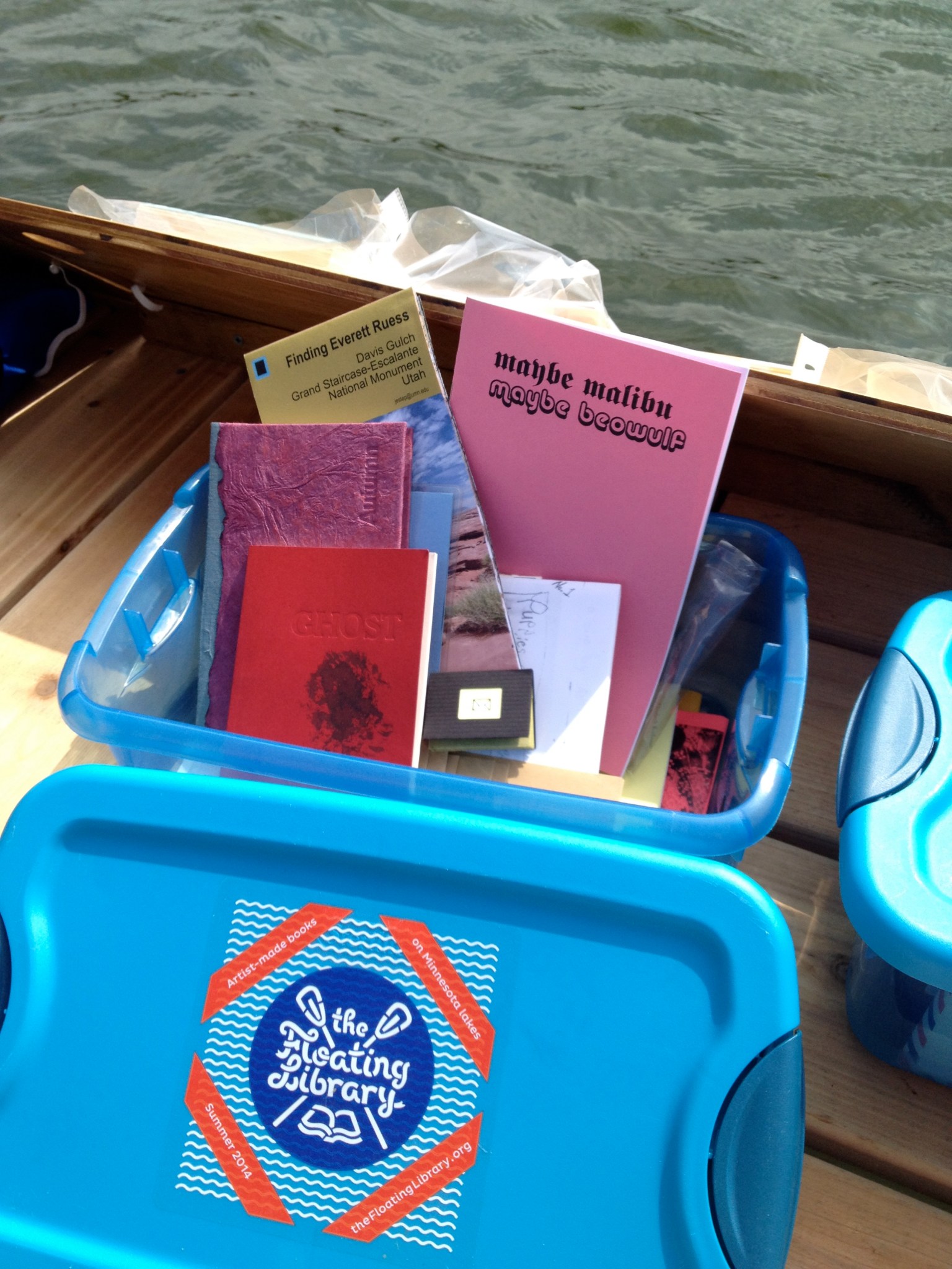 the Books – the Floating Library