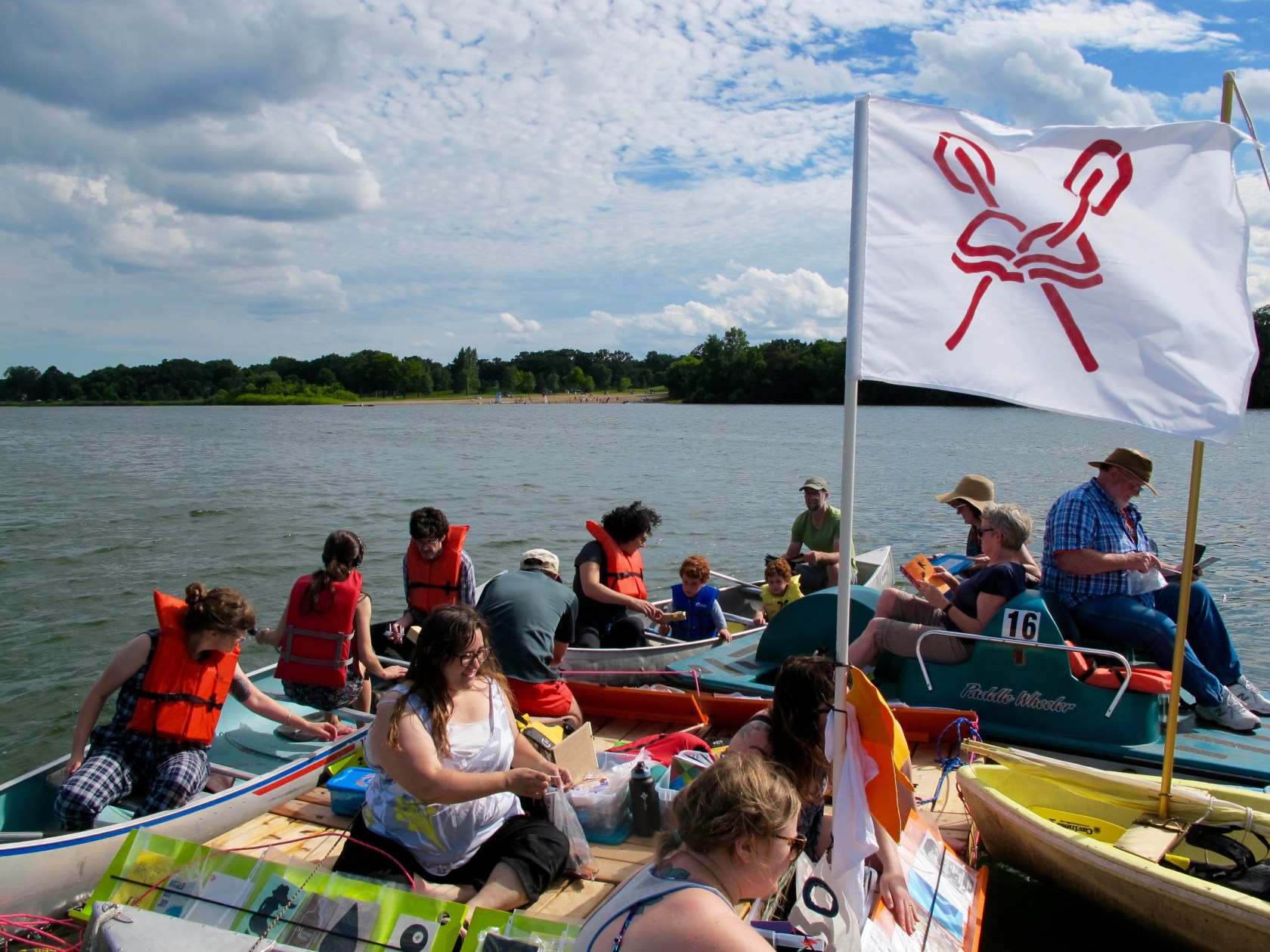 the Floating Library – A lake-based library of artist-made printed matter.